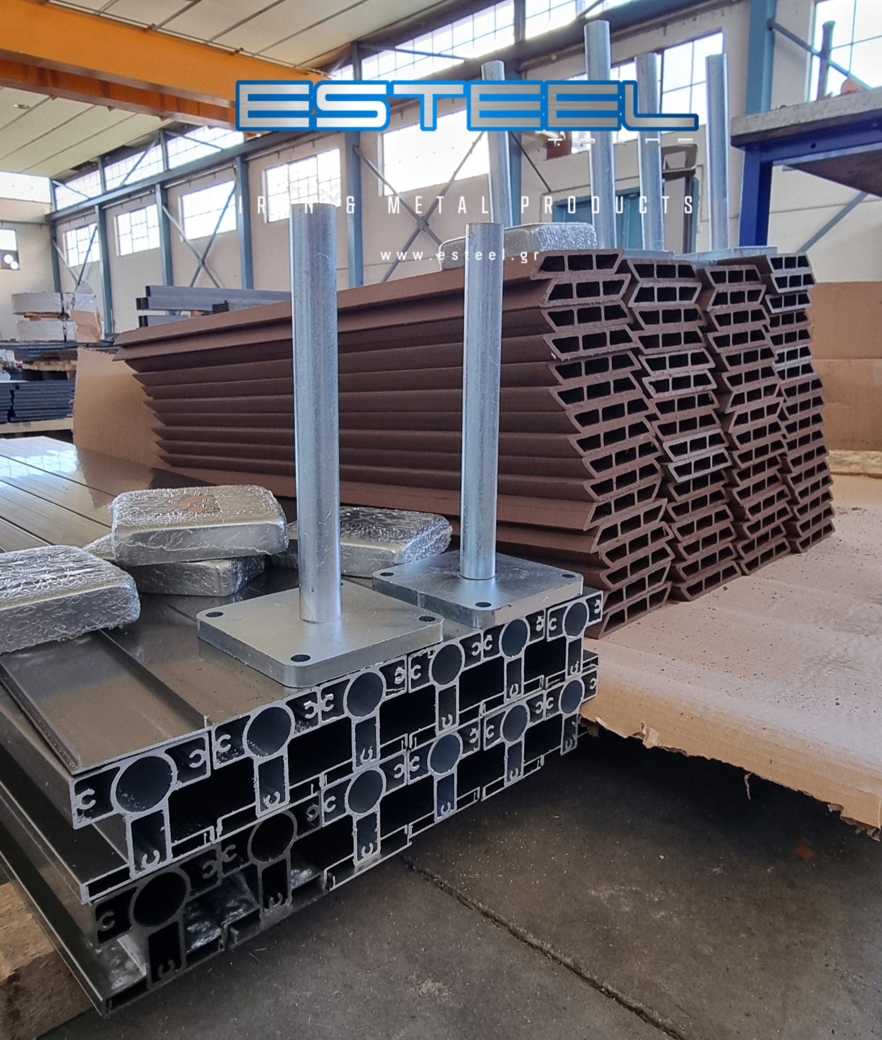 Wpc Deck 120Χ20Χ3,6 & 3,9Μ - Εsteel Τrade Εμπόριο Σιδήρου